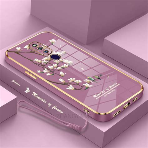 Casing Oppo F11 Pro Oppo F11 Phone Case Electroplated Silica Gel Soft