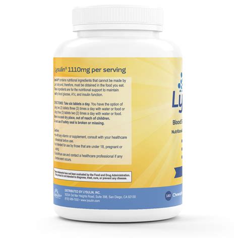 Lysulin Chewable Tablets