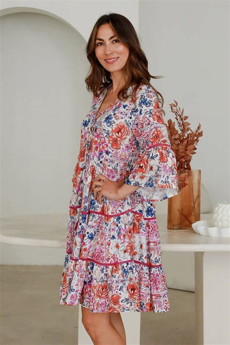 Sofia Tunic Dress Serendipity Boutique And Tware