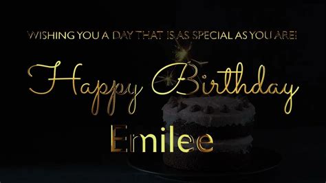 Happy Birthday Emilee Youtube