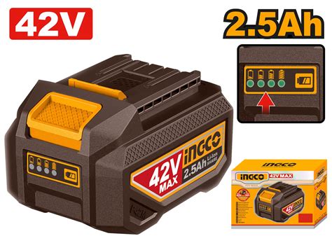 Ingco Ingco 20v 50ah Lithium Ion Battery Pack Fbli20031 Extended
