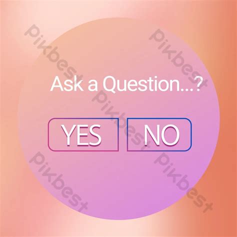 Story Voting Square Pink Minimalist Template Psd Free Download Pikbest