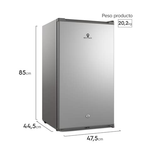 Frigobar Mademsa 90l Inverter Compacto Con Control De Temperatura