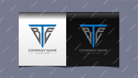 Premium Vector Bte Initial Modern Logo Design Vector Icon Template