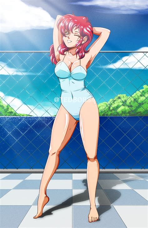 Magami Eiko Project A Ko Drawn By Tedbob84 Danbooru