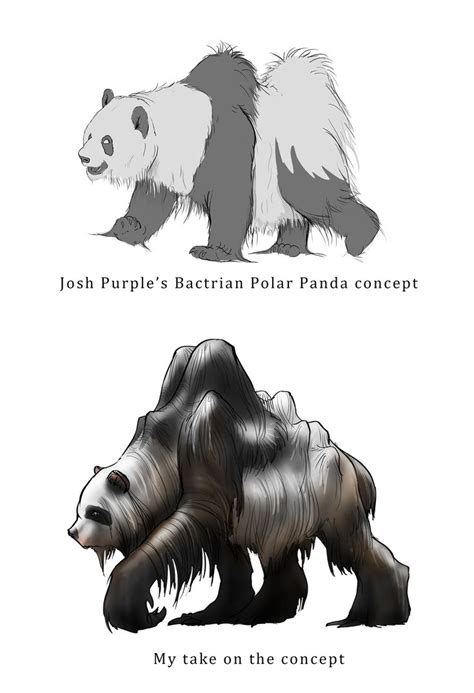 Cute Pandacamel Hybrid Random Creature Mashup Project 033