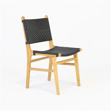 Bronte Dining Chair In Black Eclectic Style Noosa