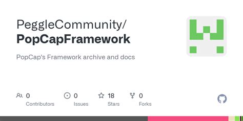 Github Pegglecommunitypopcapframework Popcaps Framework Archive And Docs