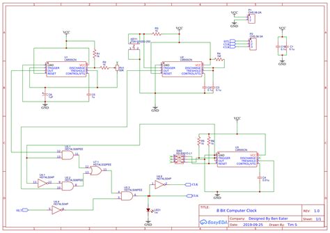 Clock Module Ben Eater Platform For Creating And Sharing Projects