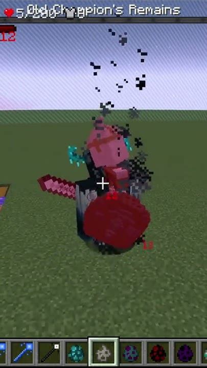 Warden Vs Old Champions Remains Mobbattle Minecraft Quickfight