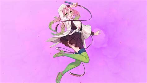 Love Hashira Mitsuri Kanroji Cute Energy Live Wallpaper