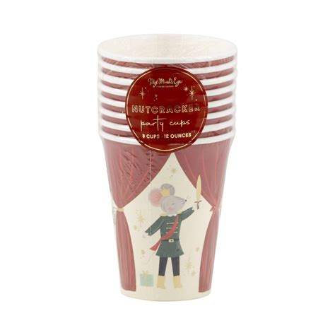 Nutcracker Paper Cups Confettimyparty