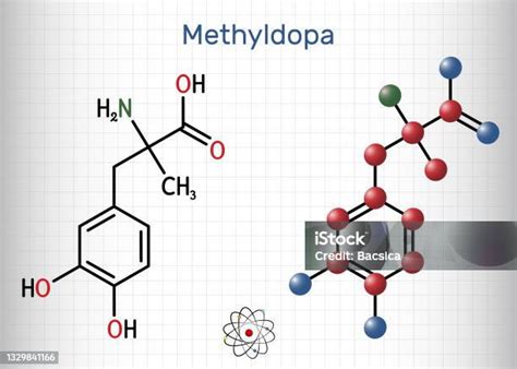 Methyldopa Molecule Antihypertensive Antihypertensive Sympatholytic Agent It Is An Analog Of