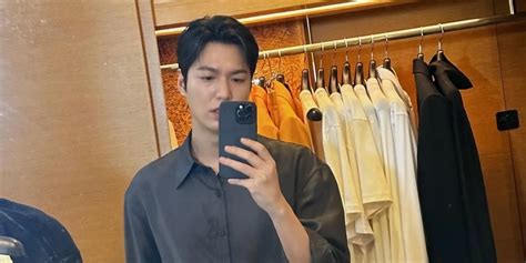 Pesona Lee Min Ho Mirror Selfie Ganteng Bikin Cermin Minder
