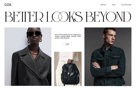 Cos Luxury Fashion Brand Website Design By Lain Ui Ux For Lain On