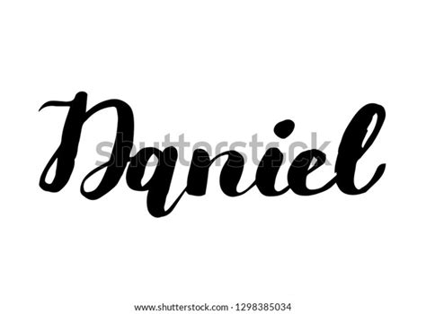 The Name Daniel In Cursive