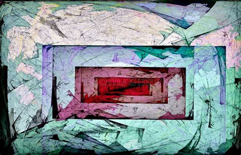 Rectangular Infinity Stock Illustration Illustration Of Fractal 84574638