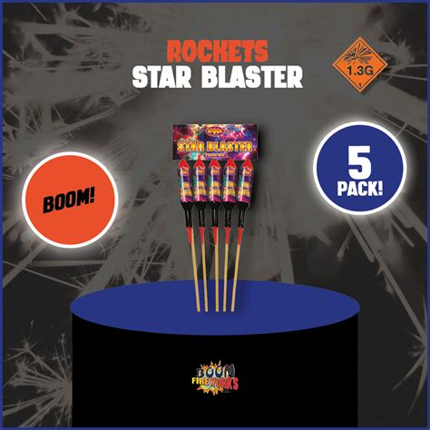 Star Blaster Boom Fireworks Ltd