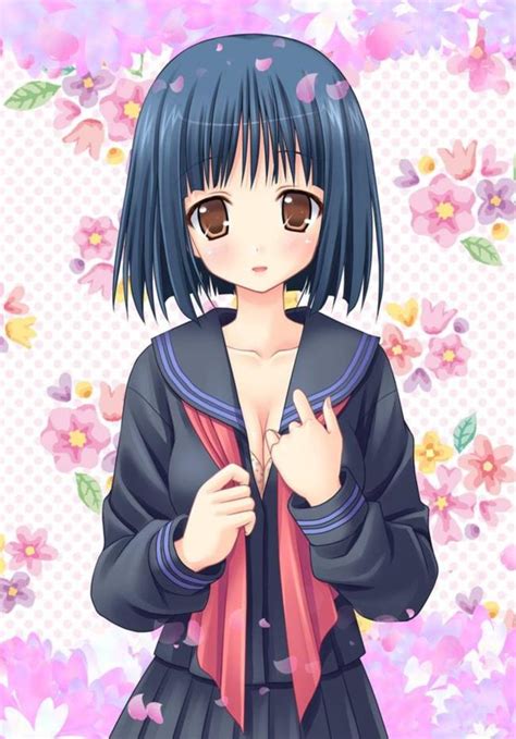 制服の可愛い二次元画像。 今夜のシチュエロ画像