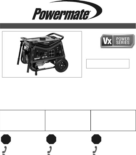Powermate Vx Power Series Pm0103007 User Manual Download Pdf Page 1