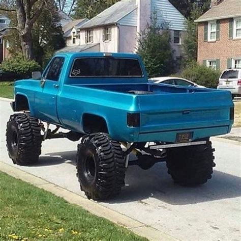 Lifted Chevy Custom Truck Square Body Trucks Pinterest Chevy