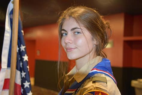 Eagle Scout Shares Why She Continues To Serve Scouting Both At Home And Abroad Selby Chipman