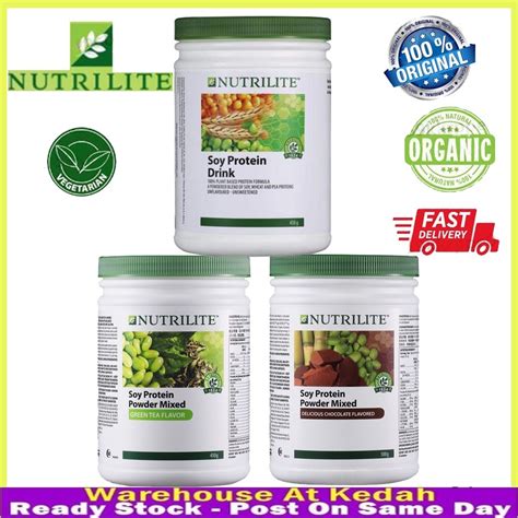 Nutrilite Amway Protein Drink Mix โปรตีนผสม Chocolate Flavor ของแท้ Exp082025 Shopee Thailand