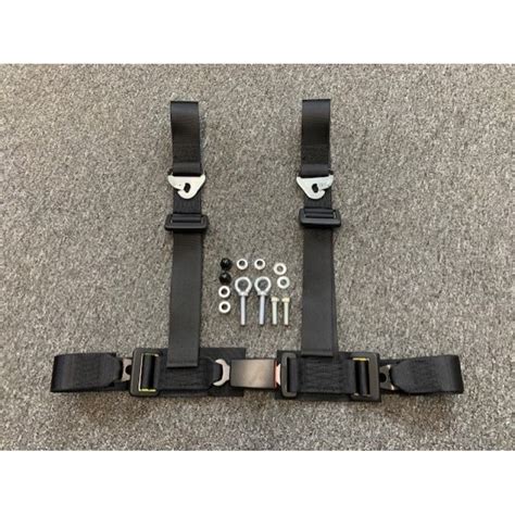 4 Point Harness With 2 Strap Black Westfield Cars