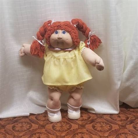 Doll With Red Braids Etsy