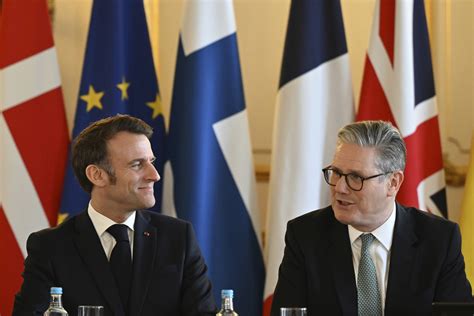Uk France Agree To Work On Ukraine Ceasefire Plan To Present To Us