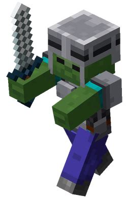 Minecraft Zombie Render