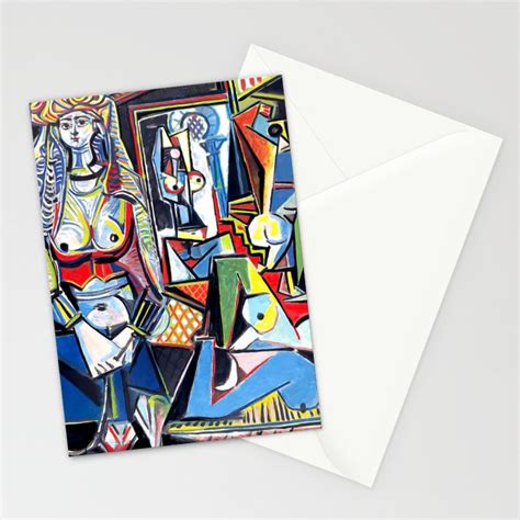 Picasso Les Femmes Dalger Women Of Algiers 1955 Artwork Stationer