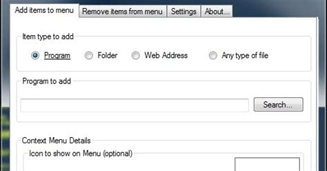 Right Click Context Menu Adder