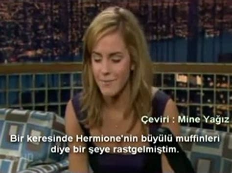 Emma Watson At Tonight Show With Conan Obrien 2009 Part 1