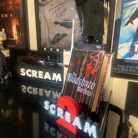 Scream Movie Prop Book Or Hollow Book Safe The Woodsboro Murders By