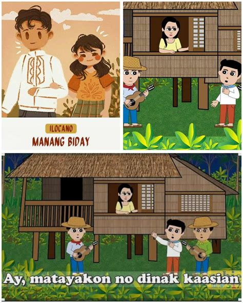 Chae Won Manang Biday Is A Traditional Ilocano Folksong In Northern