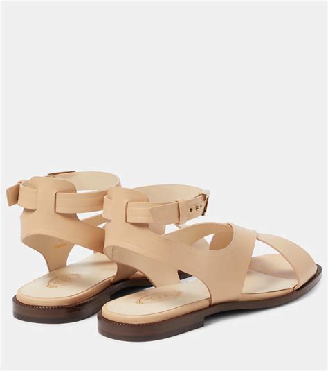 Tods Leather Sandals Tods