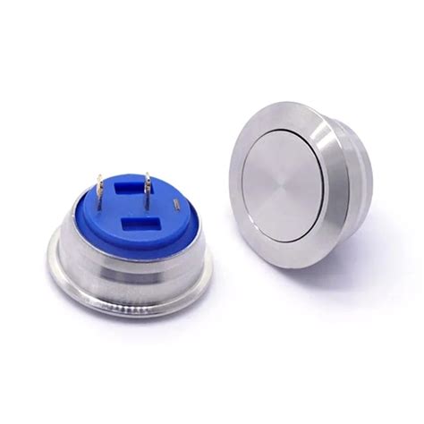 Qn19mm Series Flat Start Button Switch Push Button Switch Push Button Switch And Start Button