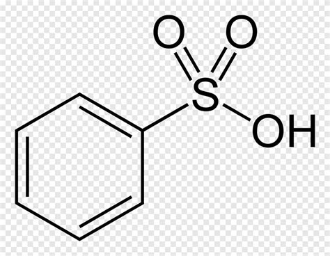 Benzenesulfonic Acid Functional Group Benzoic Acid Angle White Png