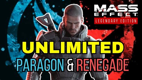 How To Max Out Paragon And Renegade Points In Mass Effect Youtube