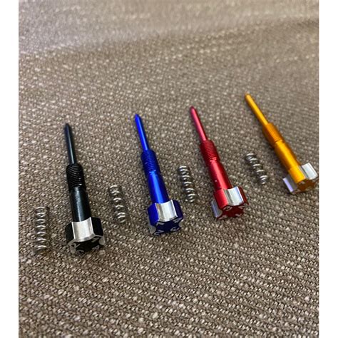 台灣賣家 當天出貨 Pwk混合比調整螺絲 化油器 Dio迪奧 Pwk21 34mm 改裝必備 蝦皮購物