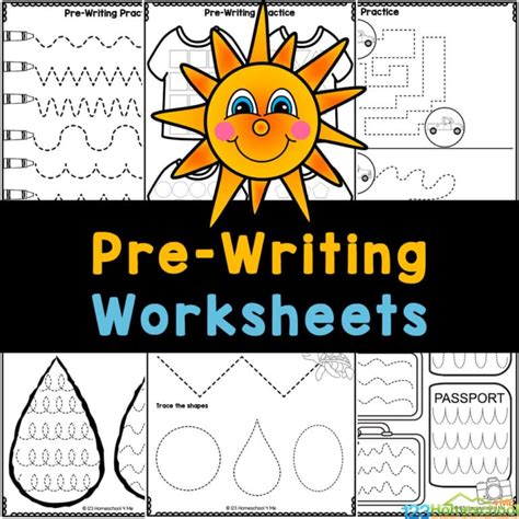 Pre Writing Strokes Worksheets Pre Writing Archives 123 Homeschool 4