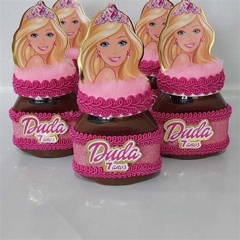 Nutella Personalizada Barbie Elo7 Produtos Especiais