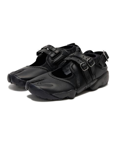 Nikes Air Rift Buckle Strap Is A Goth Ballerina Tabi Shoe