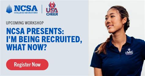 Ncsa Webinar On College Recruiting With Julian Jenkins Usa Cheer