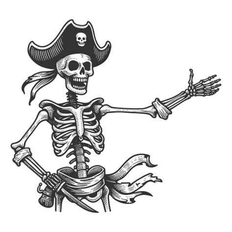 How To Draw Pirate Skull And Crossbones