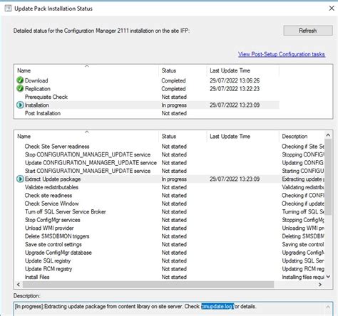 error update sccm endpoint manager 2107 to 2111 microsoft qanda