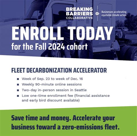 The Fleet Decarbonization Accelerator Is Now Accepting Applications For