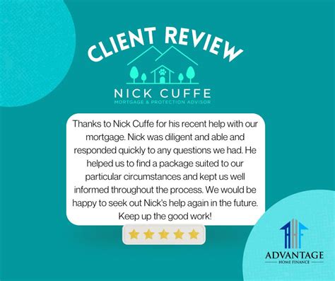 A Great Review From My Recent Clients To Finish Off The Week Email Nickcuffe