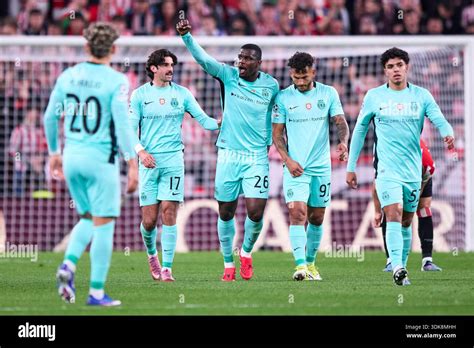 Ousmane Diomande Of Sporting Clube De Portugal Celebrates After Scoring